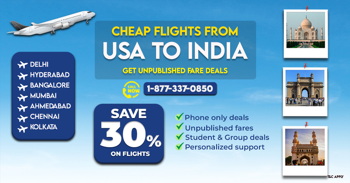 Book Flights to India | Book Cheap Flights to India | FlyDealFare
